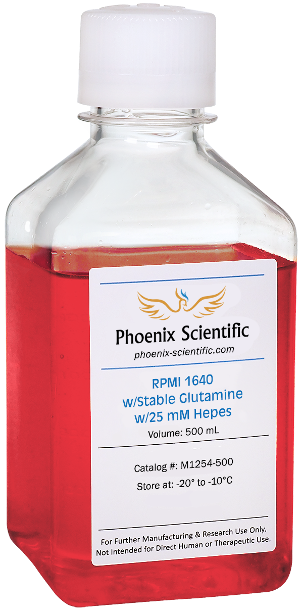 RPMI 1640 w/ stable Glutamine w/25 mM Hepes - Phoenix-Scientific
